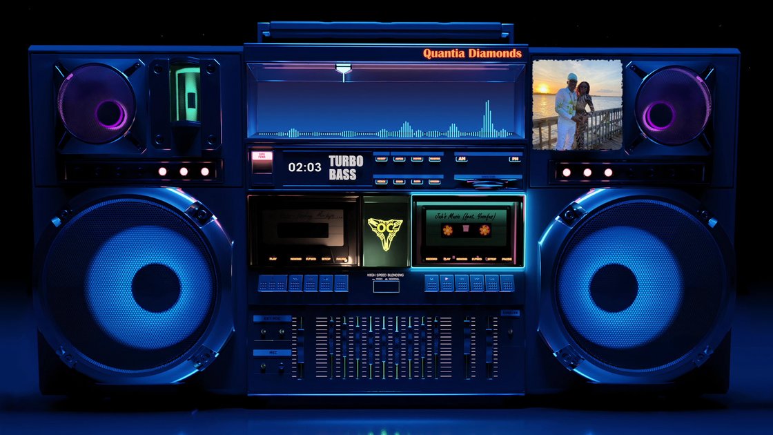 Quantia Diamonds - Jah's Music (feat. Yosefus) - DistroKid Video