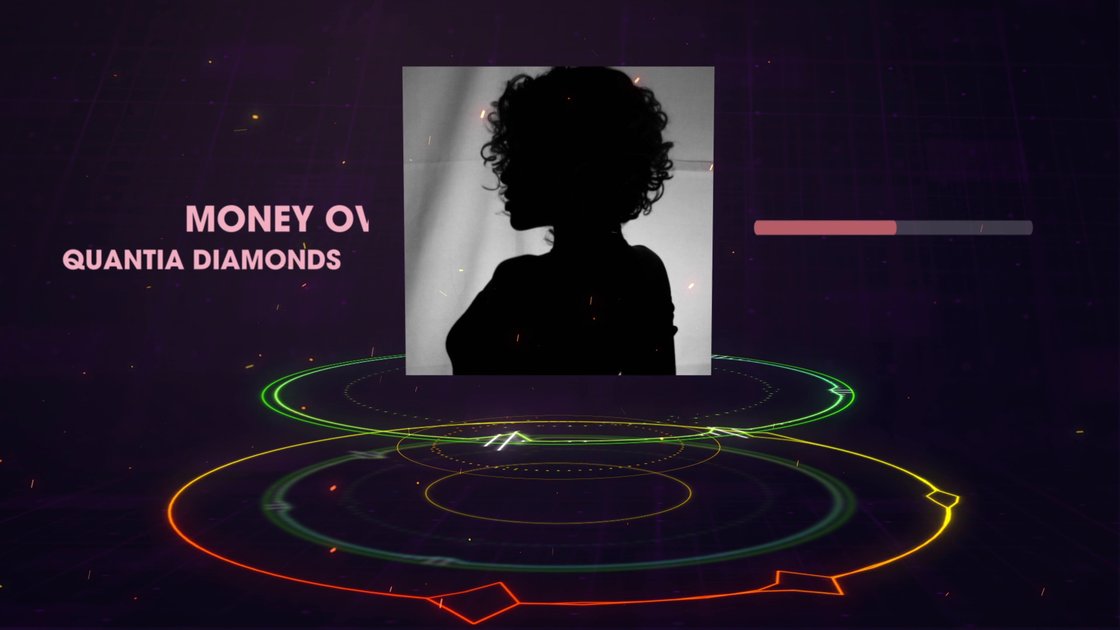 Quantia Diamonds - Money Over Love - DistroKid Video