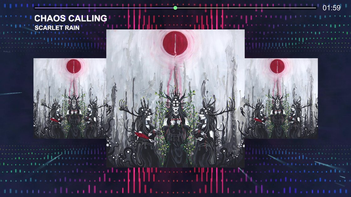 Scarlet Rain - Chaos Calling - DistroKid Video