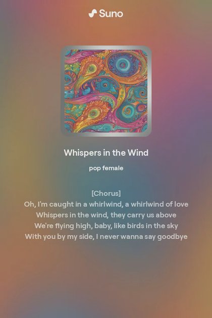 Whispers In the Wind (demo 1) - DistroVid Gallery