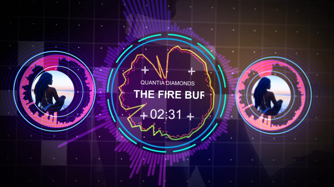 Quantia Diamonds - The Fire Burning - DistroKid Video