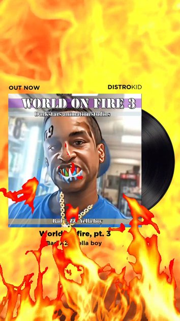 World on fire, pt. 3 Mini Video - DistroKid Video