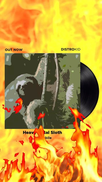Heavy Metal Sloth Mini Video - DistroKid Video