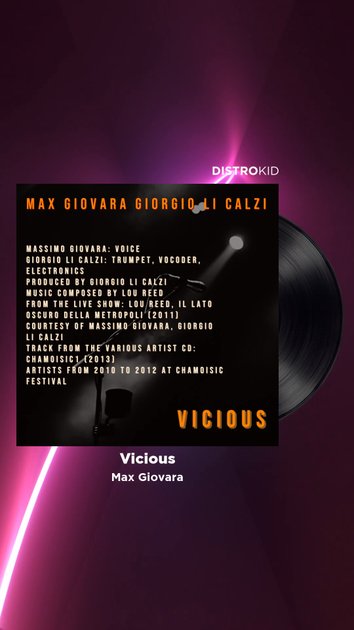 Vicious Mini Video - DistroKid Video