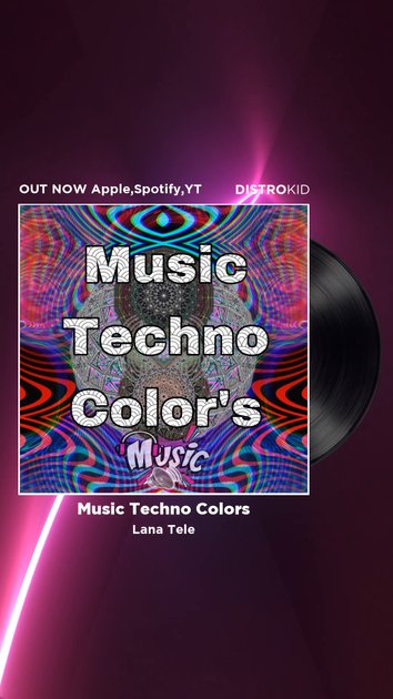 Music Techno Colors Mini Video - DistroKid Video