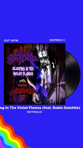 Sleeping In The Violet Flames (feat. Robin Dalehite) Mini Video - DistroKid Video