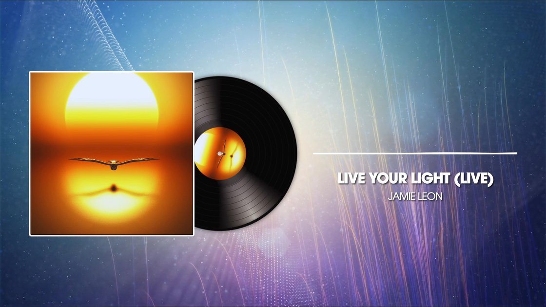 Jamie Leon - Live Your Light (Live) - DistroKid Video